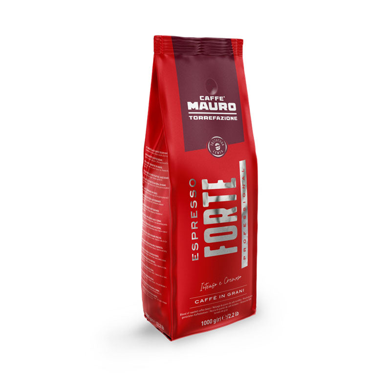 Caffe Mauro Espresso Forte Whole Bean Coffee 2.2lb/1kg – Enjoy Better ...