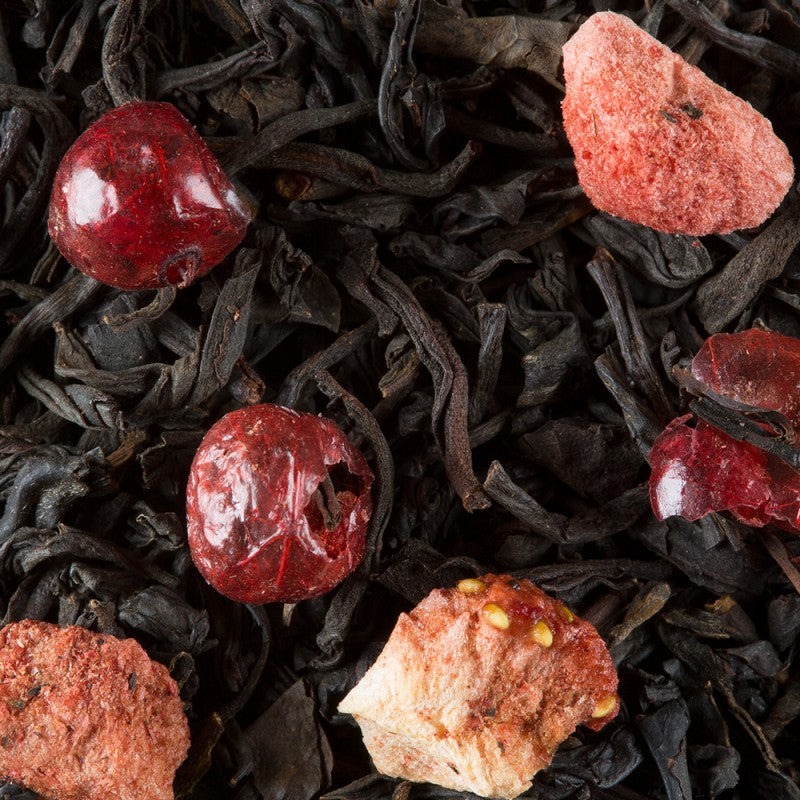 Dammann Freres Quatre Fruits Rouges Black Loose Leaf Tea in Tin 3.5oz ...