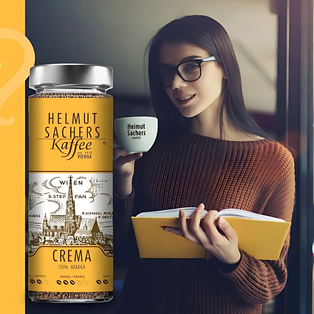 Helmut Sachers Crema Instant Coffee 3.17oz/90g – Enjoy Better Coffee & Tea