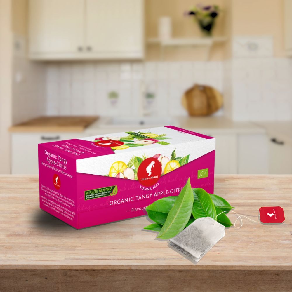 Julius Meinl Organic Tangy Apple-Citrus Fruit Tea 25ct – Enjoy Better ...