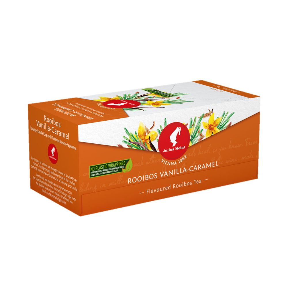 Julius Meinl Vanilla Caramel Rooibos Tea Bags 25ct – Enjoy Better ...