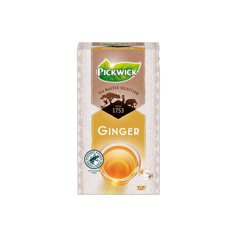 Pickwick Ginger Herbal Tea 25 tea bags – Enjoy Better Coffee & Tea