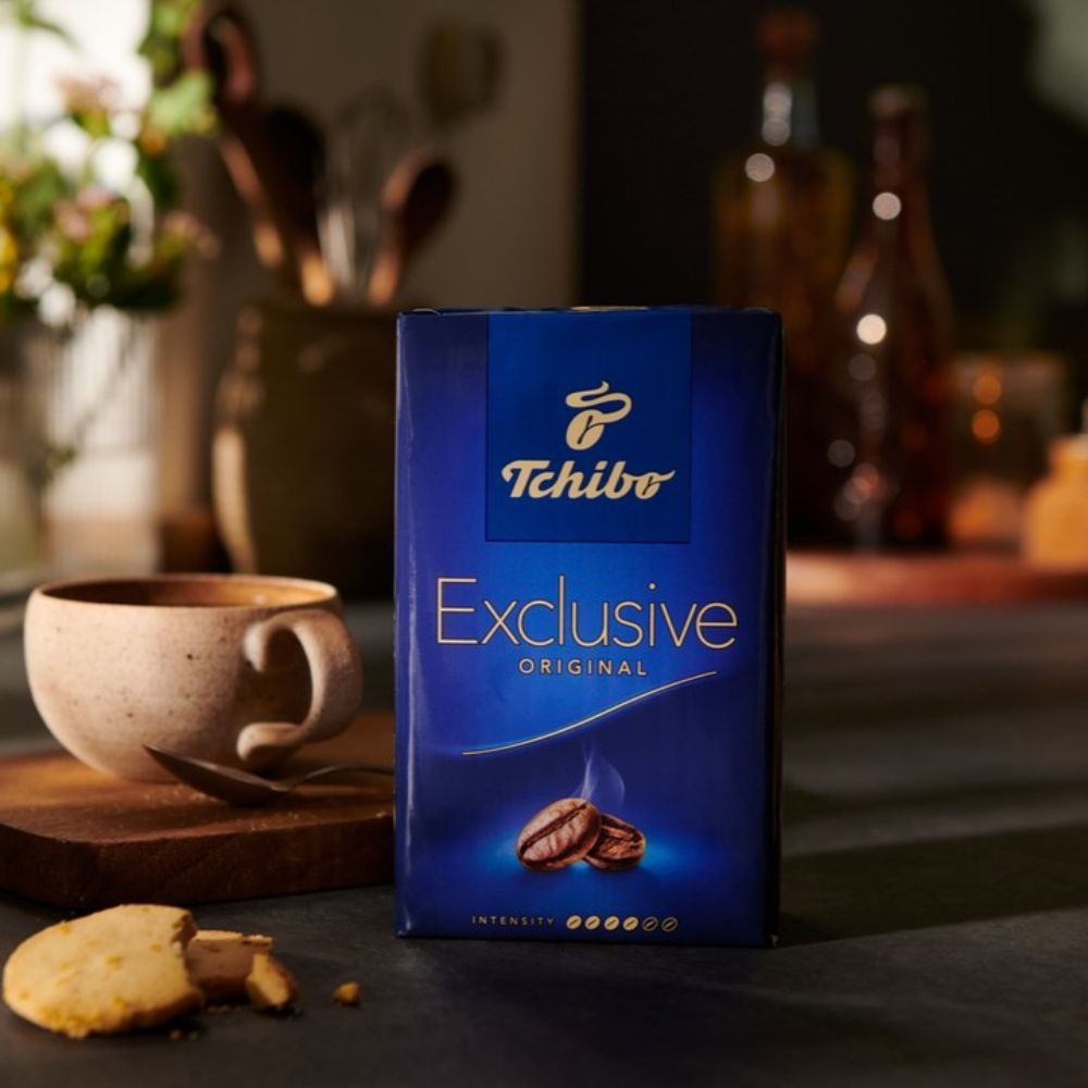 Tchibo Exclusive Ground Coffee 8.8oz/250g – Enjoy Better Coffee & Tea